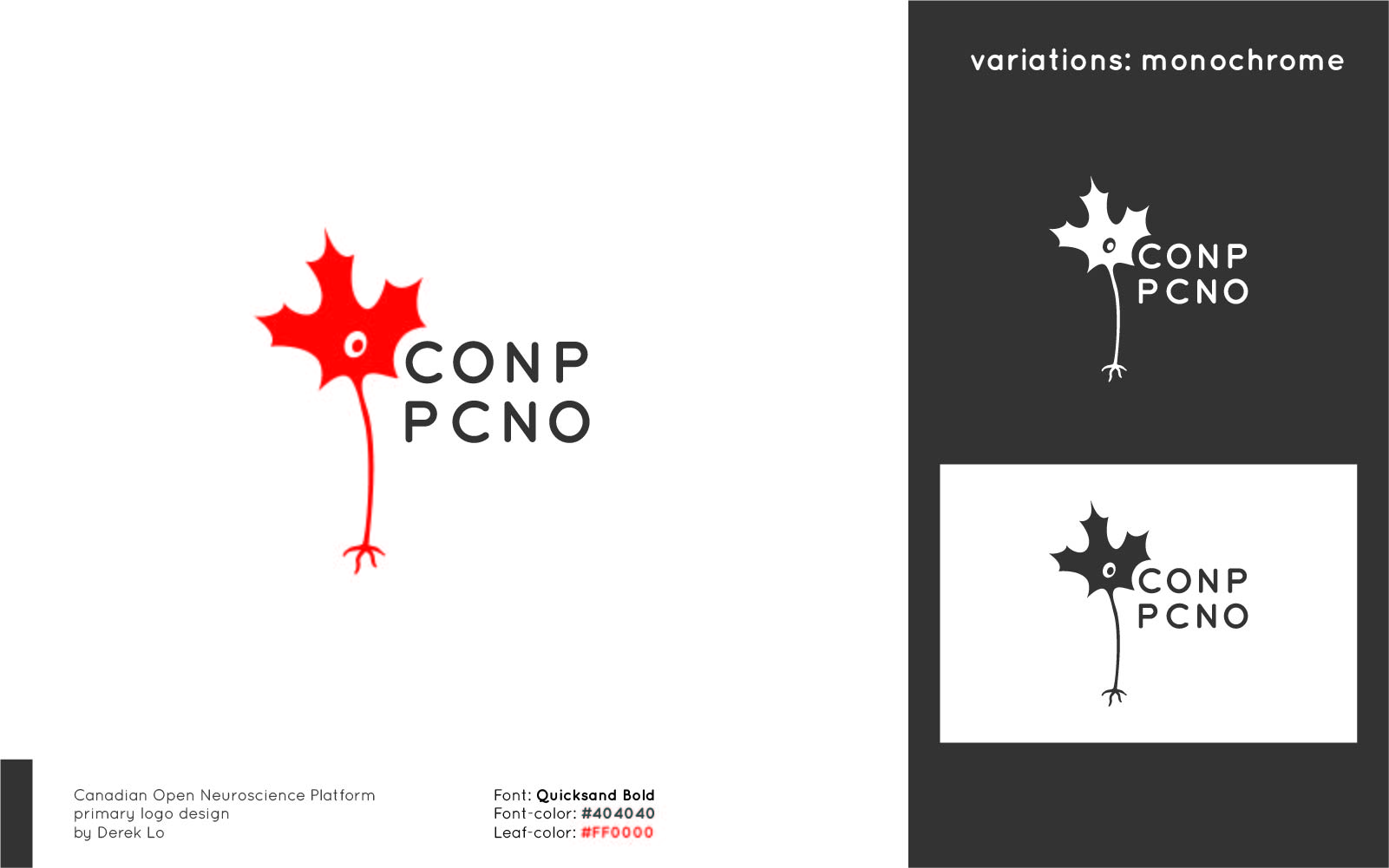 CONP Branding - the Canadian Open Neuroscience Platform